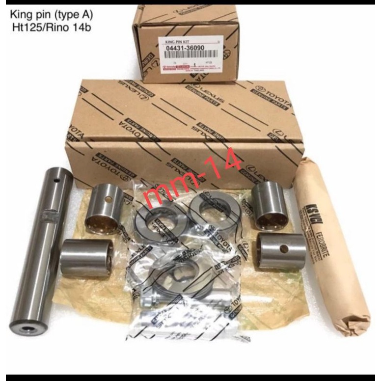Jual KING PIN KIT KING PEN SET DYNA DUTRO HT125 HT130 125L ORI 1SET ...