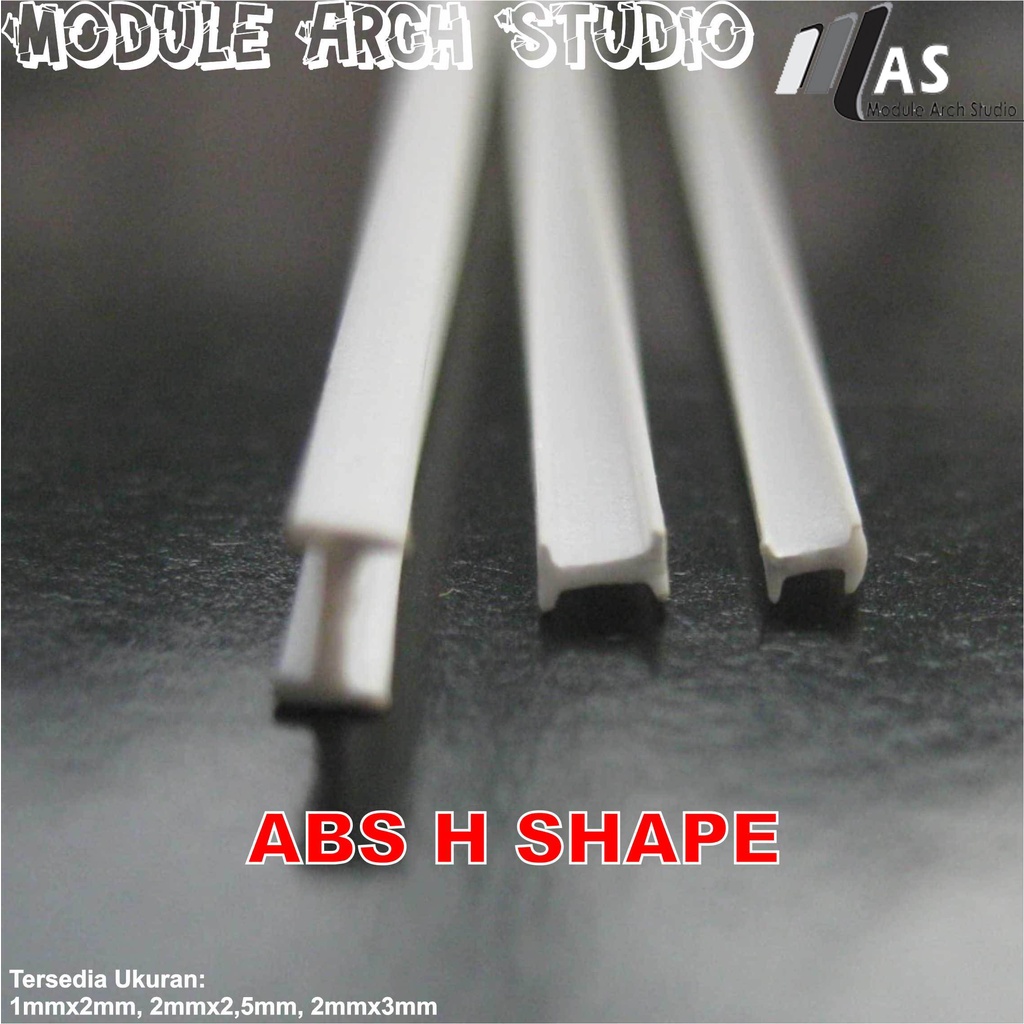 Jual ABS Stick H Shape - Pipa Plastik Bentuk H - Maket Baja WF | Shopee ...