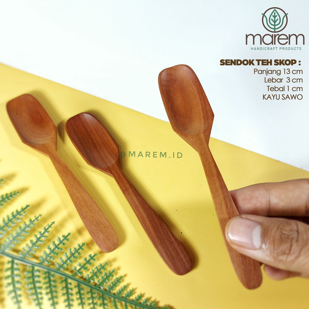 Jual SENDOK KAYU MINI | SENDOK KAYU SAWO | SENDOK TAKAR BUMBU | SENDOK ...