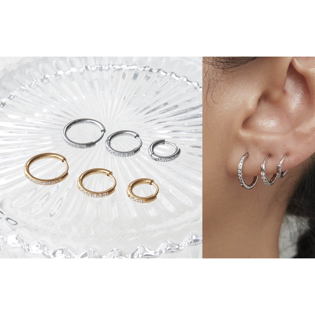 Jual (HARGA 1 BIJI) ANTING PIERCING TINDIKAN HELIX CARTILAGE TRAGUS ...