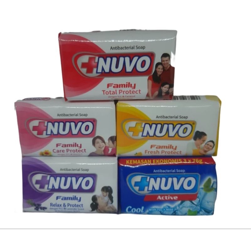 Jual NUVO sabun batang 76gr / Sabun batang nuvo 76 gram / Sabun Mandi Nuvo Bar Soap ...