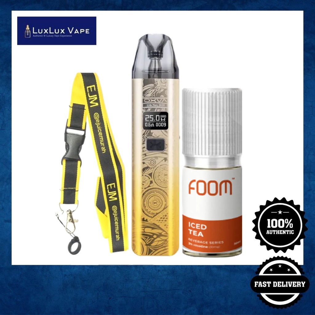 Jual PAKET OXVA XLIM V2 KIT + FOOM SERIES 30ML AUTHENTIC | Shopee Indonesia