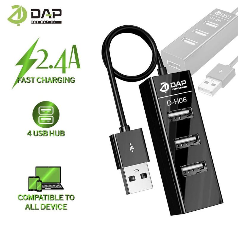 Jual USB Divider USB Hub D-H06 | Shopee Indonesia