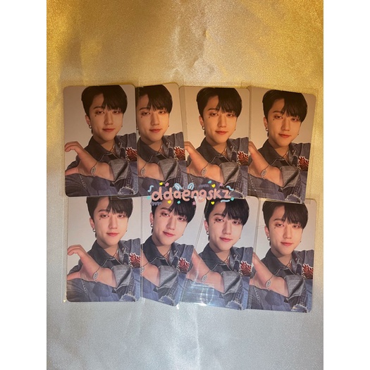 Jual stray kids maxident go t-crush heart album photocard pc [bang chan ...