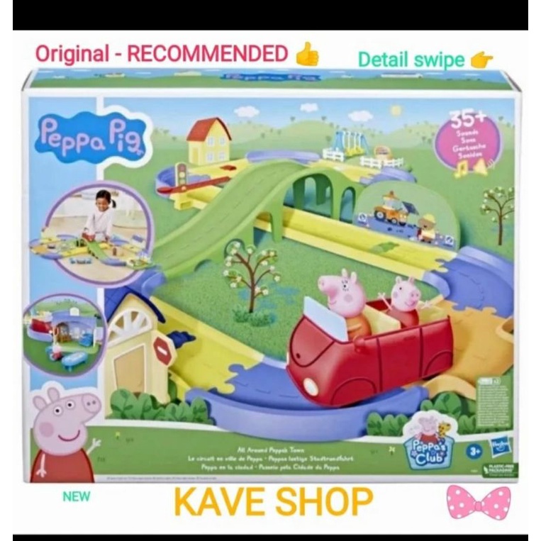 Jual Peppa Pig : All Around Peppa's Town - Original HASBRO - NEW ...