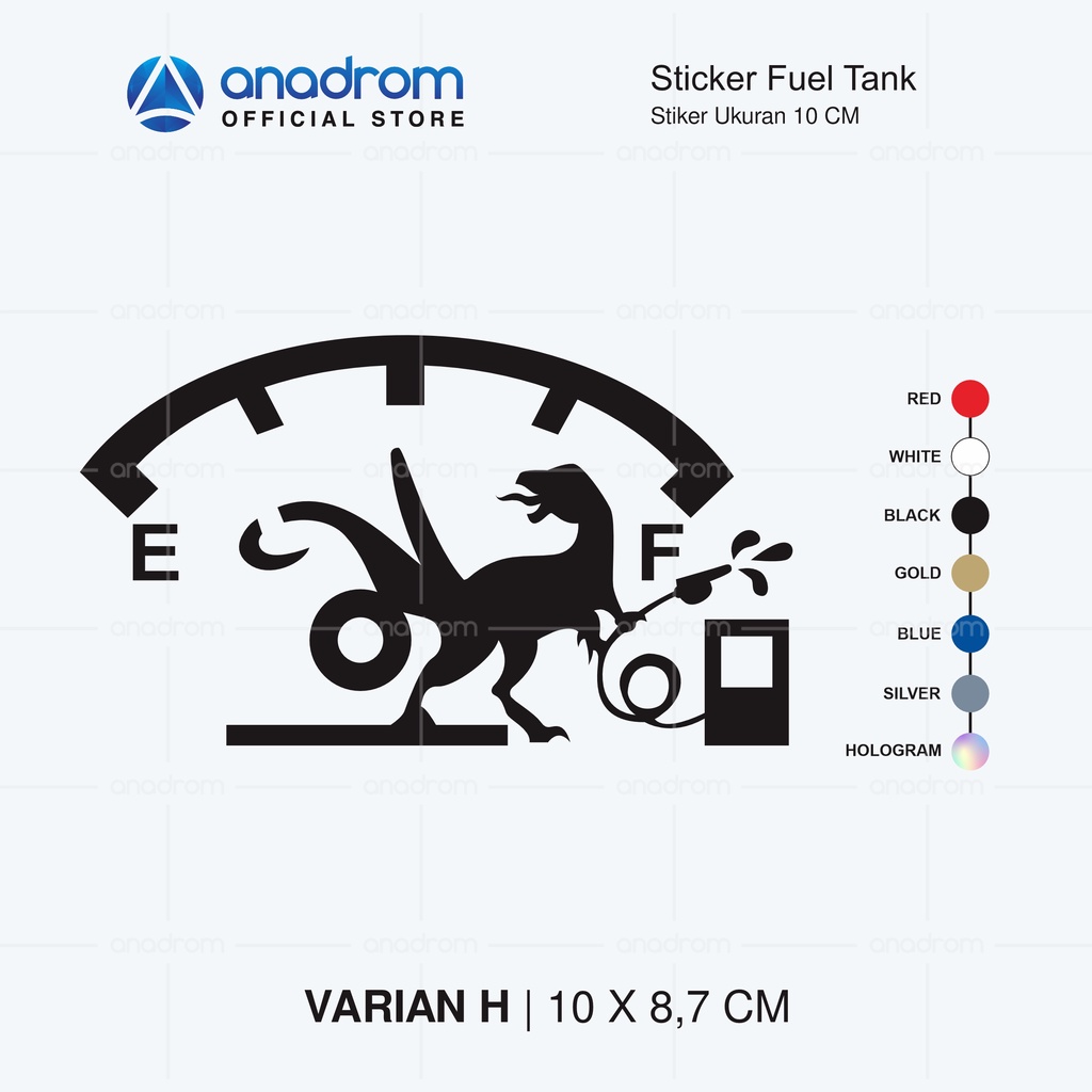 Jual Sticker Fuel Tank I Sticker Full Tank Door I Stiker Tutup Bensin ...