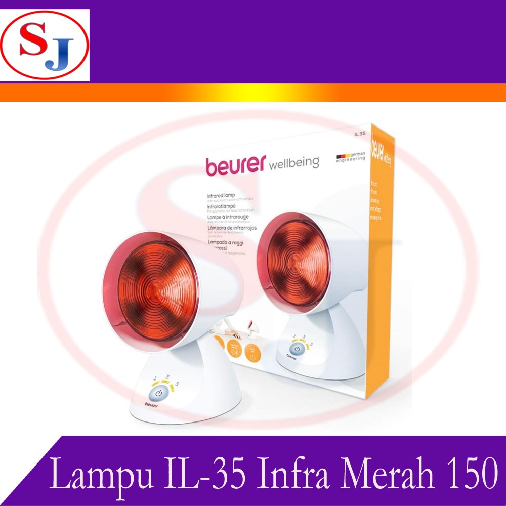 Jual Beurer IL35 - Lampu Terapi Infrared Timer - IL-35 Infra Merah 150 ...