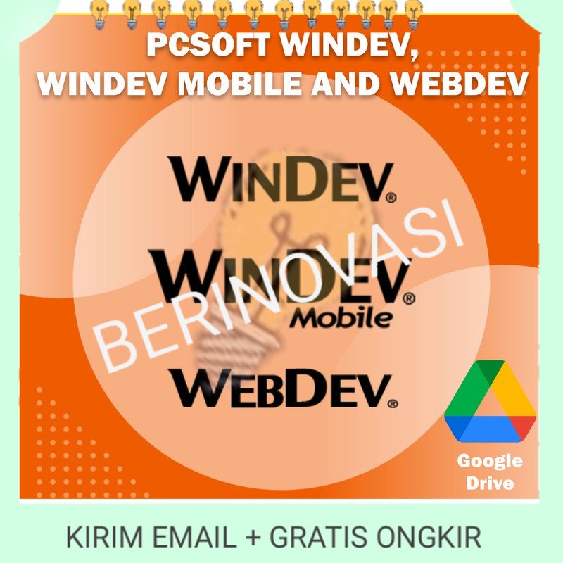Jual [GARANSI] PCSoft WinDev, WinDev Mobile and WebDev 25.0 Versi Terbaru Software PC Premium ...