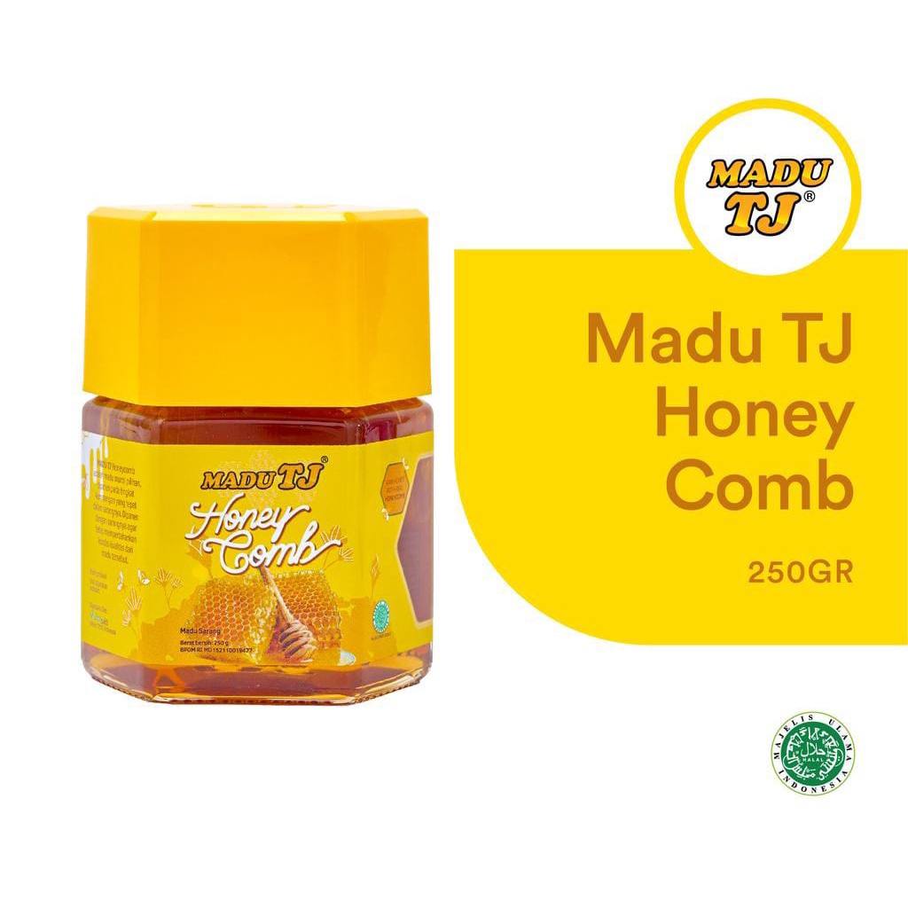 Jual Madu TJ Honeycomb 250gr | Shopee Indonesia