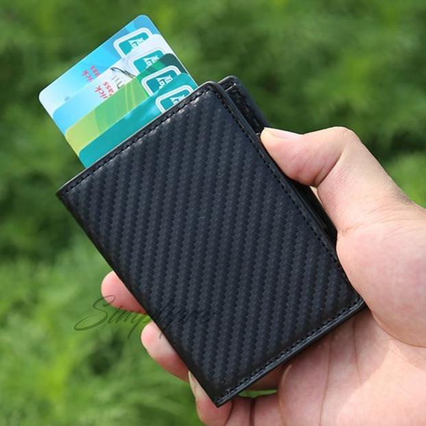 Jual DOMPET PRIA KEREN ANTI RFID PREMIUM CARD HOLDER MODERN WALLET ...