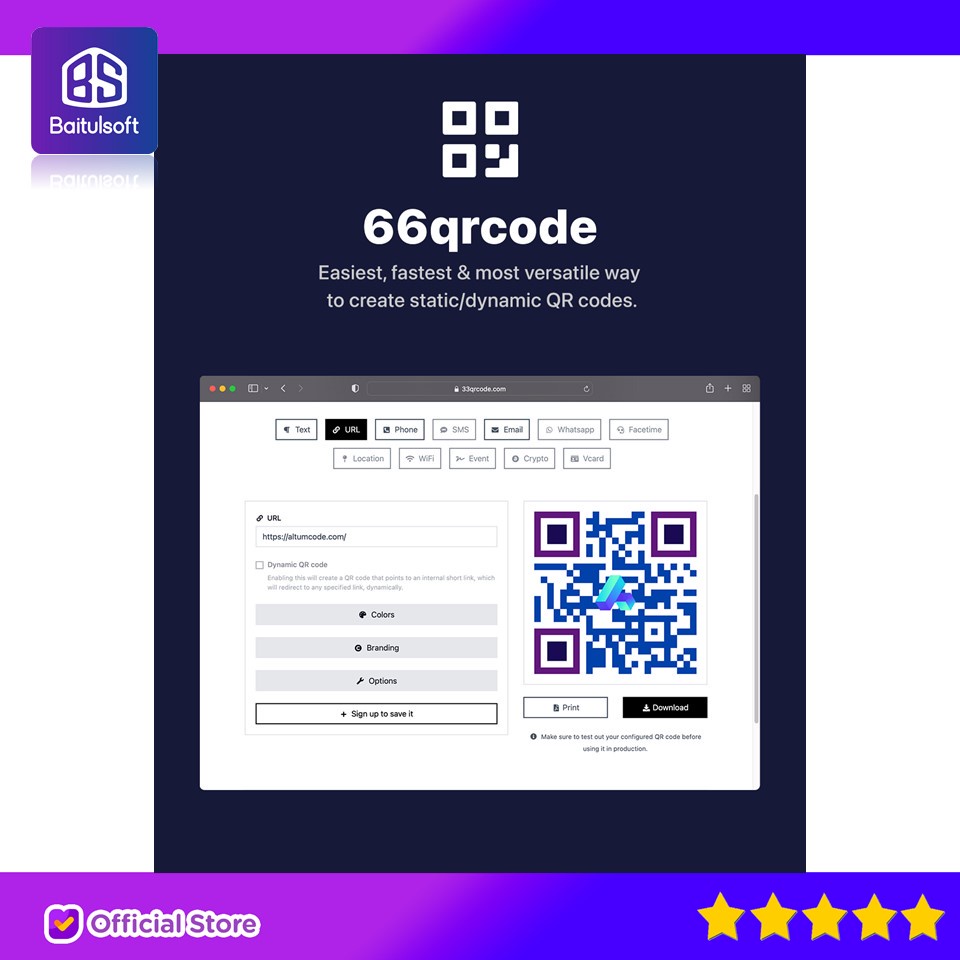 Jual SOURCE CODE APLIKASI ULTIMATE QR CODE GENERATOR & URL SHORTENER ... Jual SOURCE CODE APLIKASI ULTIMATE QR CODE GENERATOR & URL SHORTENER ...
