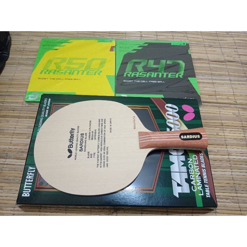 Jual PAKET BET TENIS MEJA TYPE OFFENSIVE PLUS ORIGINAL | Shopee Indonesia