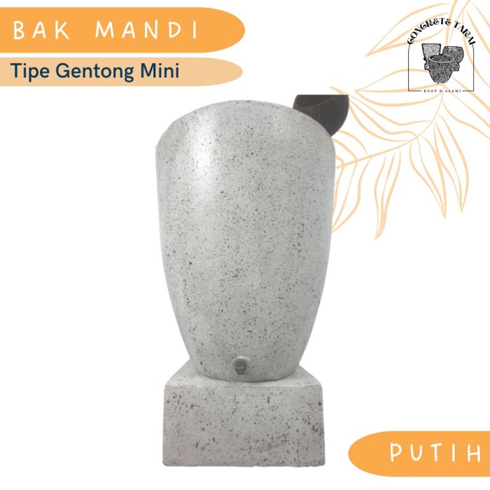 Jual Bak Bak Mandi Model Gentong Mini Terazzo Bak Air Model Gentong ...