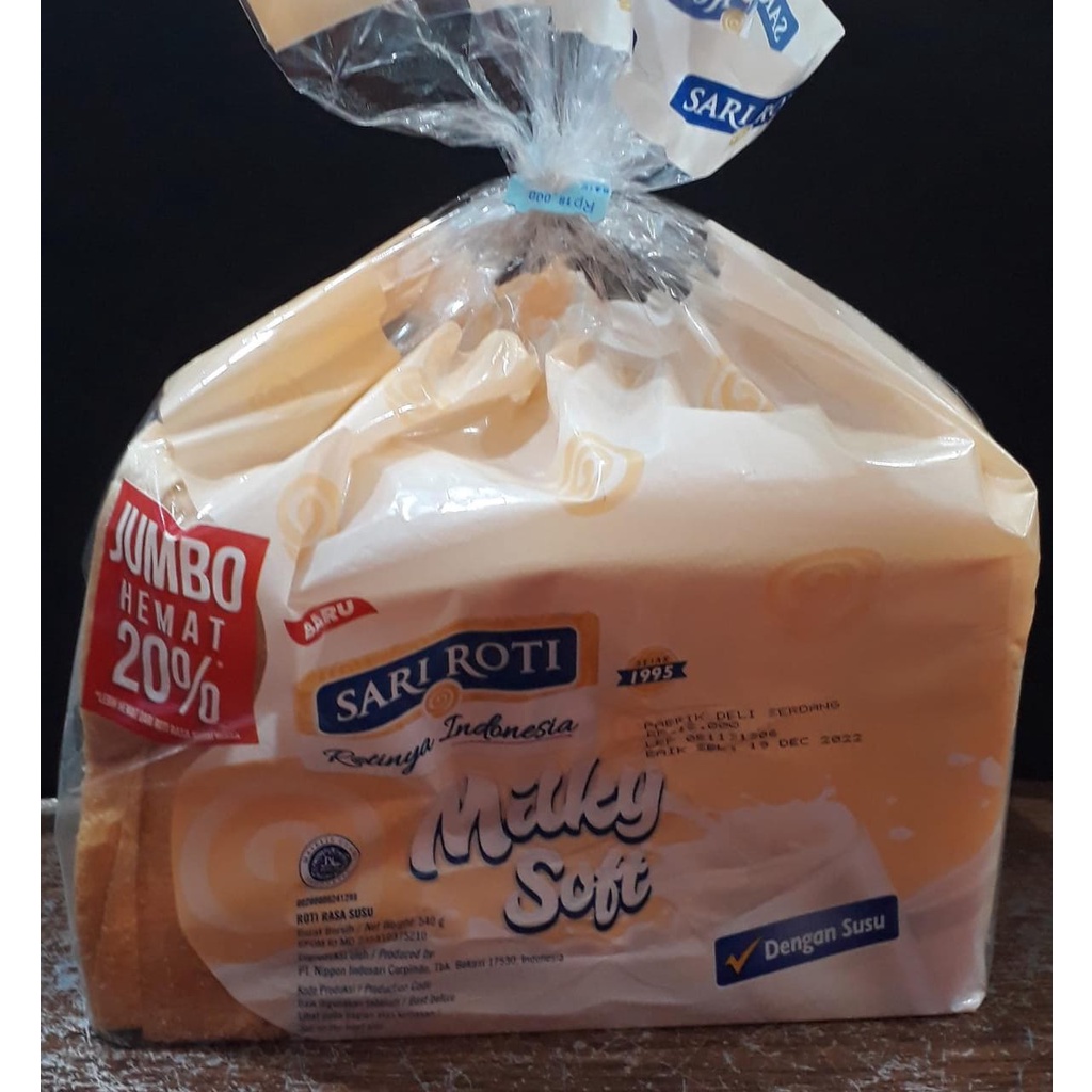Jual SARI ROTI MILKY SOFT JUMBO 540G | Shopee Indonesia