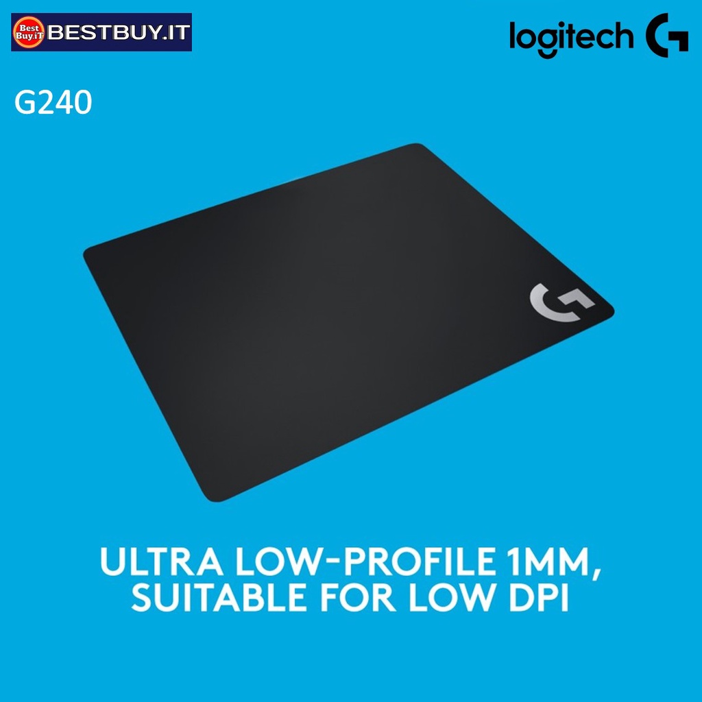 Jual Mouse Pad Logitech G240 Cloth Gaming Mouse Pad (28 cm x 34 cm ...