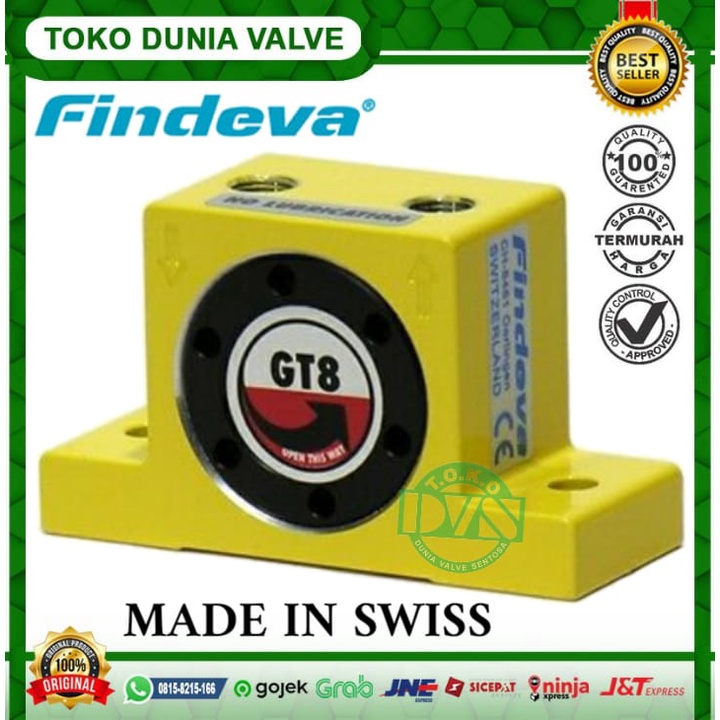 Jual GT8 FINDEVA PNEUMATIC GT 8 - MADE IN SWISS ORIGINAL | Shopee Indonesia
