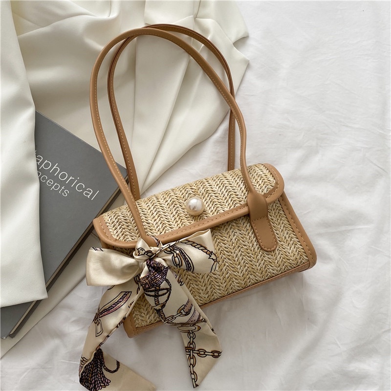 Jual LADIESBAG - FREE SYAL TAS SHOULDER BAG SLINGBAG WANITA ANYAMAN TAS ...