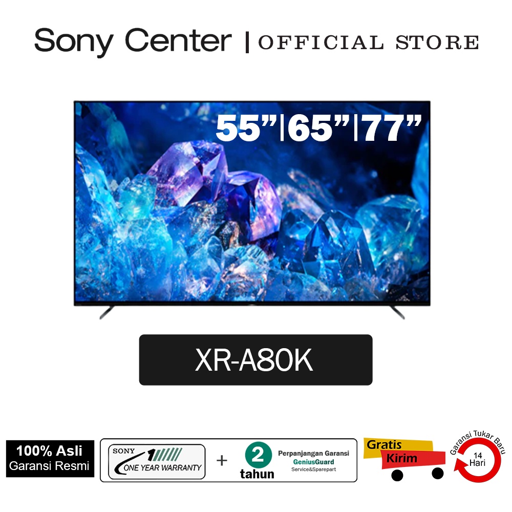 Jual SONY BRAVIA OLED TV A80K Seri / XR-55A80K / XR-65A80K / XR-77A80K BRAVIA XR OLED Ultra HD ...