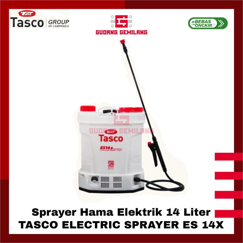 Jual Alat Semprot Hama Disinfektan 14 Liter TASCO Electric Sprayer ES ...