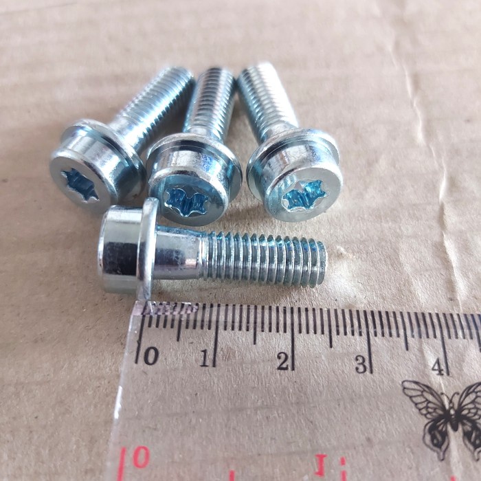 Jual BAUT BINTANG/MOTOR (HONDA) 8X25 GALVANIS PUTIH | Shopee Indonesia