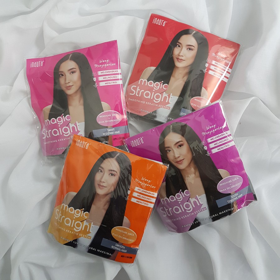 Jual Inaura Magic Straight Smoothing Keratin System | Shopee Indonesia