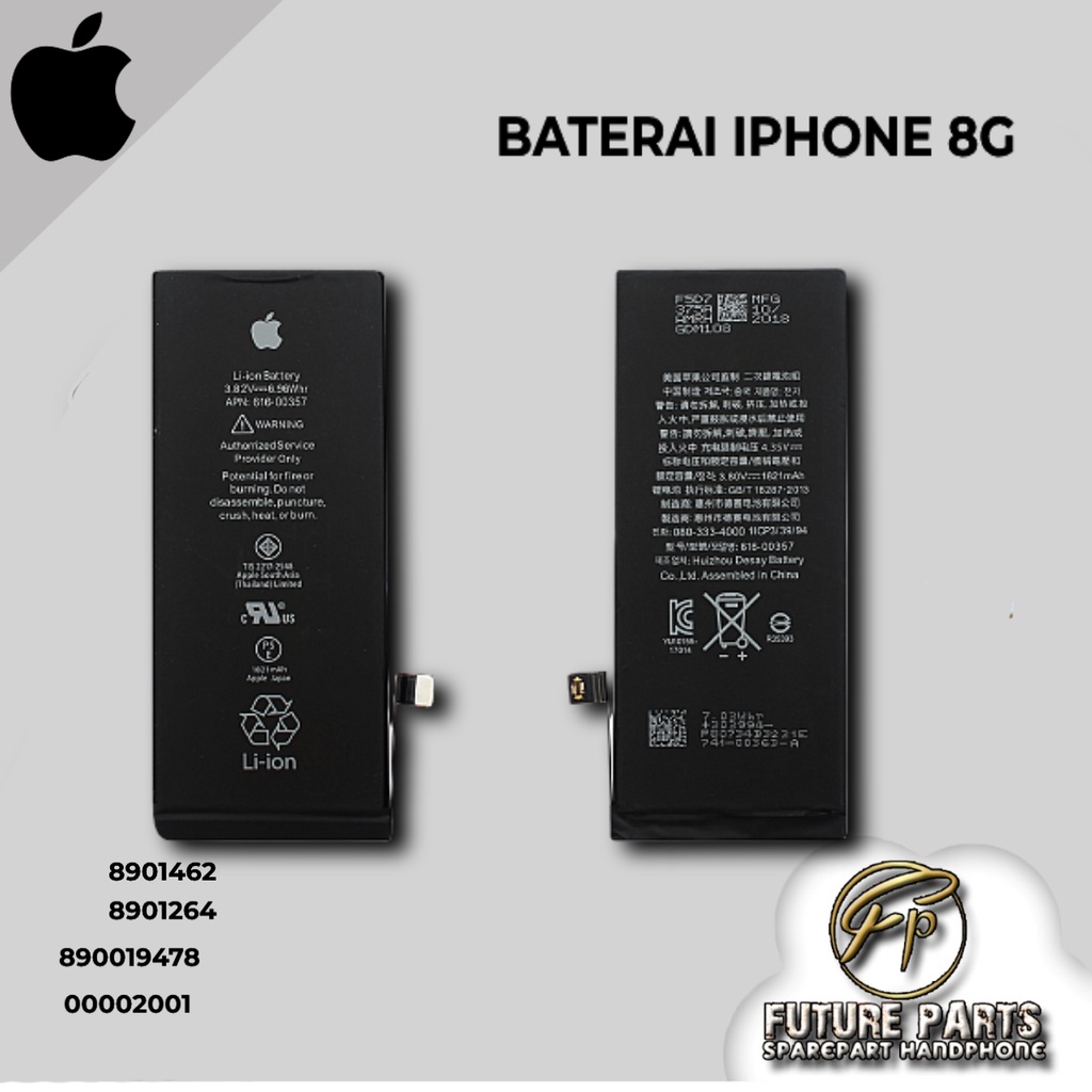 Jual BATERAI IPHONE 8(G) ORI | Shopee Indonesia
