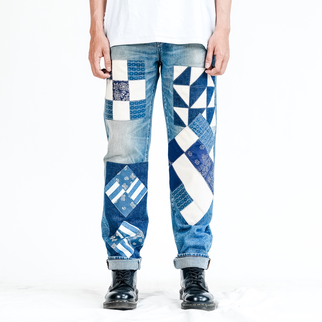 Jual Bespoke Project - Celana Jeans Citrus Non Selvegde Mosaic ...