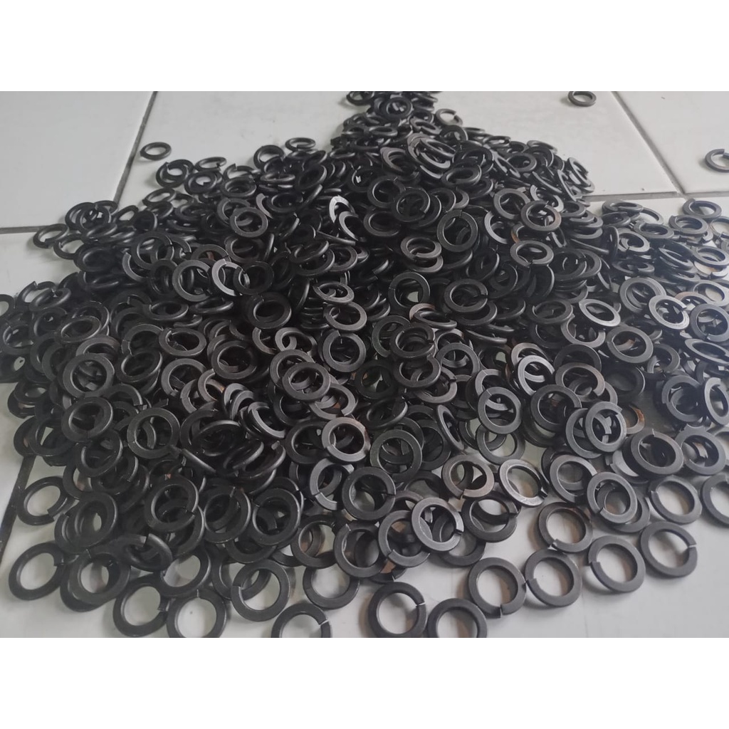 Jual RING VER HITAM M16/ WL HITAM M16/ SPRING WASHER HITAM M16 | Shopee ...