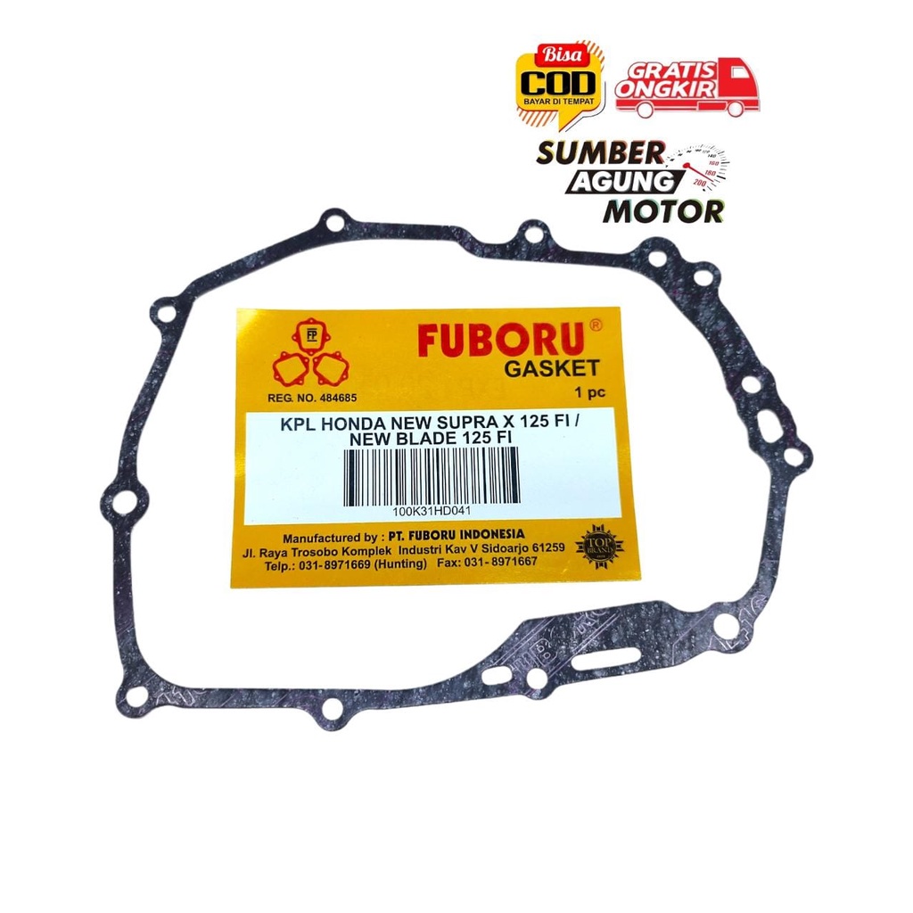 Jual PERPAK pAKING KPL KOPLING SUPRA X 125 FI NEW BLADE 125 FI FUBORU | Shopee Indonesia