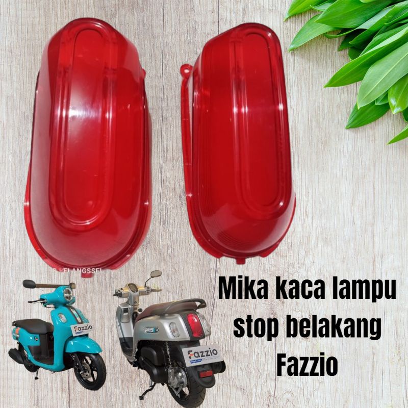 Jual kaca mika stop lampu belakang fazzio 125 BEJ original | Shopee ...