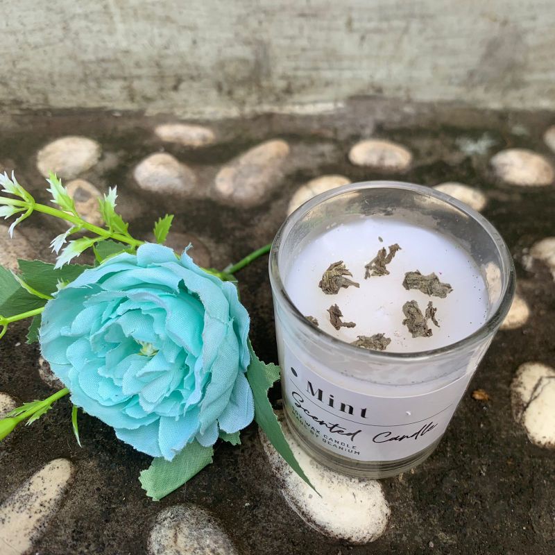 Jual Scented Candle / Lilin Aromaterapi Mint Ukuran Kecil | Shopee ...