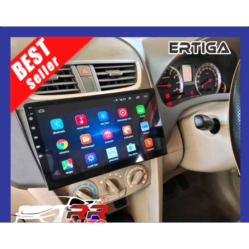 Jual head unit tv mobil android Ertiga 9inch ram 2/32 free kamera mundur | Shopee Indonesia