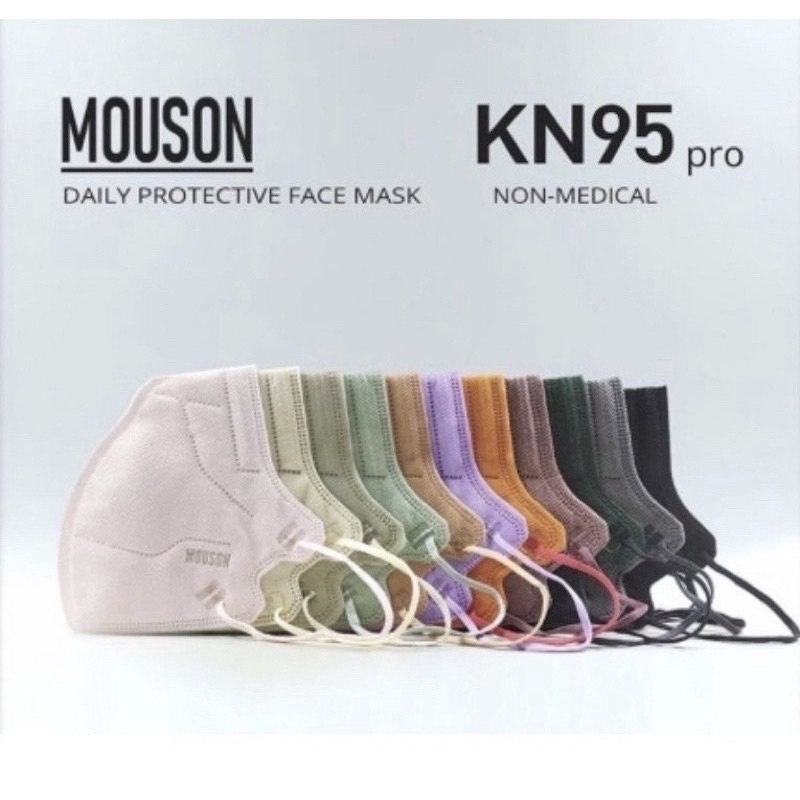 Jual MASKER KN95 DEWASA PRO MOUSON ISI 10 PCS/ KN95 DEWASA 5PLY ...
