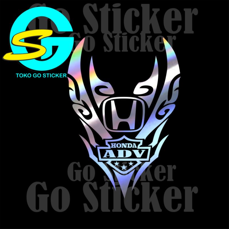 Jual visor ADV, sticker visor, stiker motor handa | Shopee Indonesia