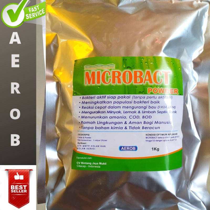 Jual Bakteri Pengurai Limbah Microbact Powder Aerob 1kg | Shopee Indonesia