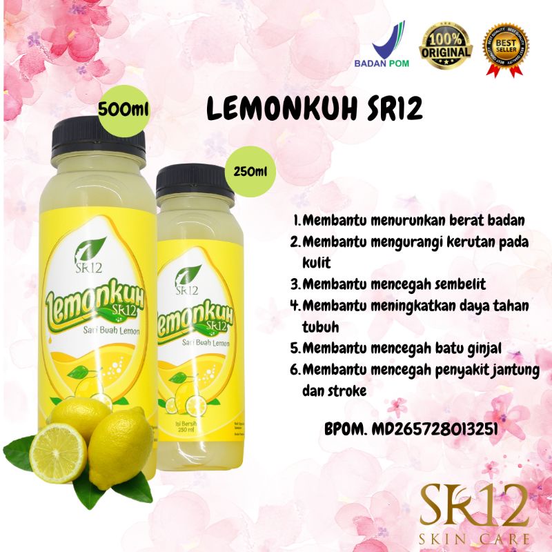 Jual LEMONKUH SR12 / SARI BUAH LEMON / MENURUNKAN BERAT BADAN ...