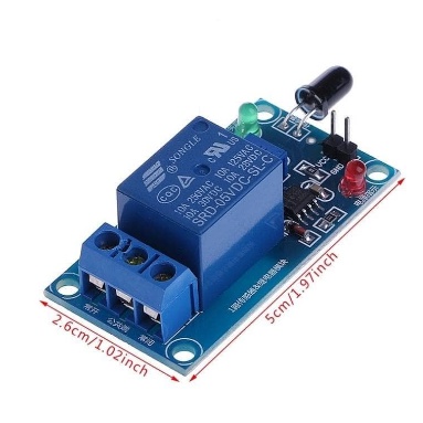 Jual Sensor Pendeteksi Kebakaran Module Relay Flame Sensor Api Relay 5V ...