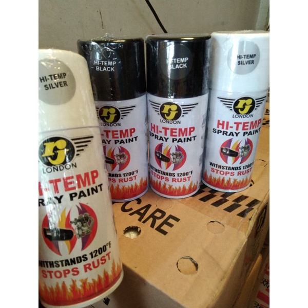 Jual Pilok Pilox RJ London Tahan Panas Hitam Hi Temp Silver silper Pilok Knalpot Pilok mesin ...