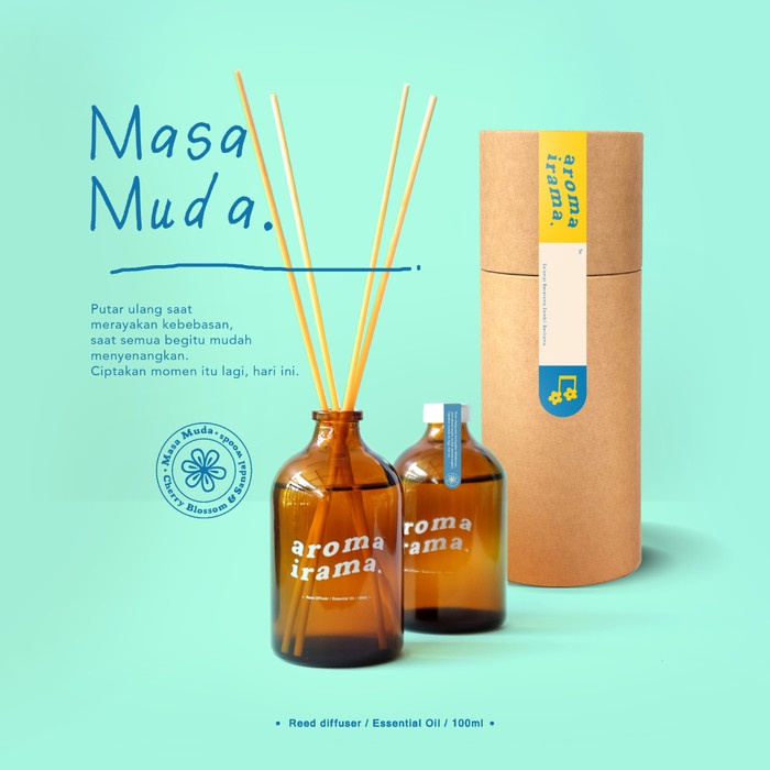 Jual AROMA IRAMA // MASA MUDA // REED DIFFUSER // 100ML | Shopee Indonesia