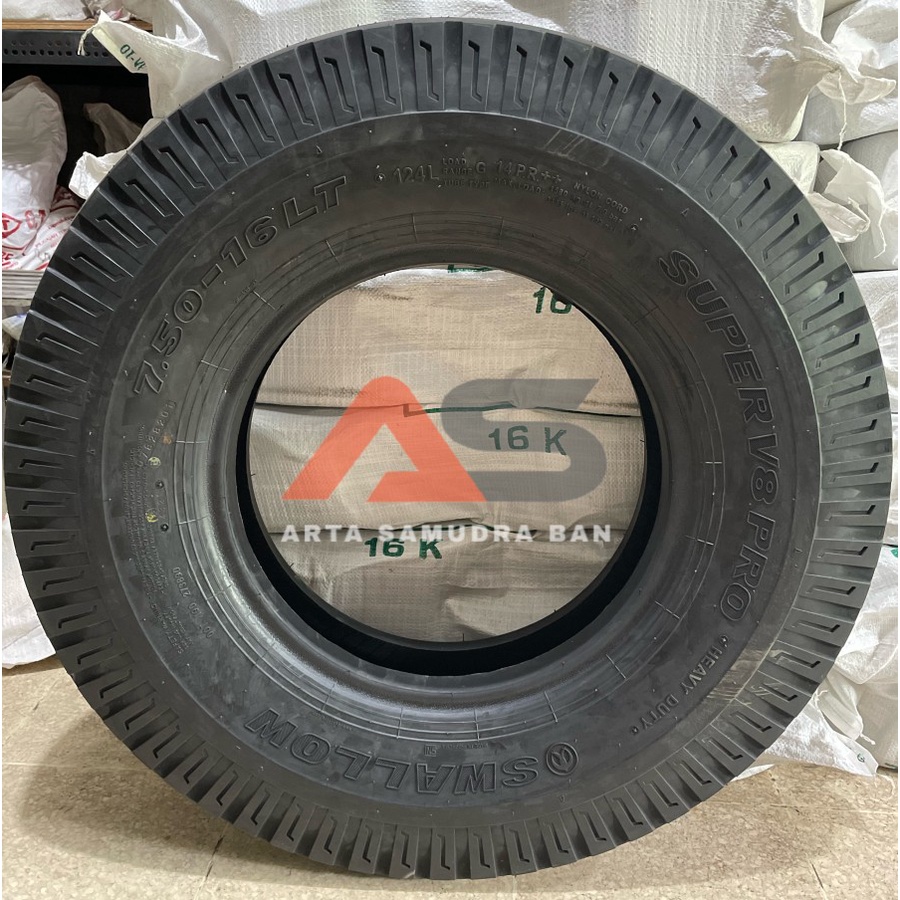 Jual Ban Truk Swallow Super V8 Pro Heavy Duty HD 750 7.50 - 16 14PR | Shopee Indonesia