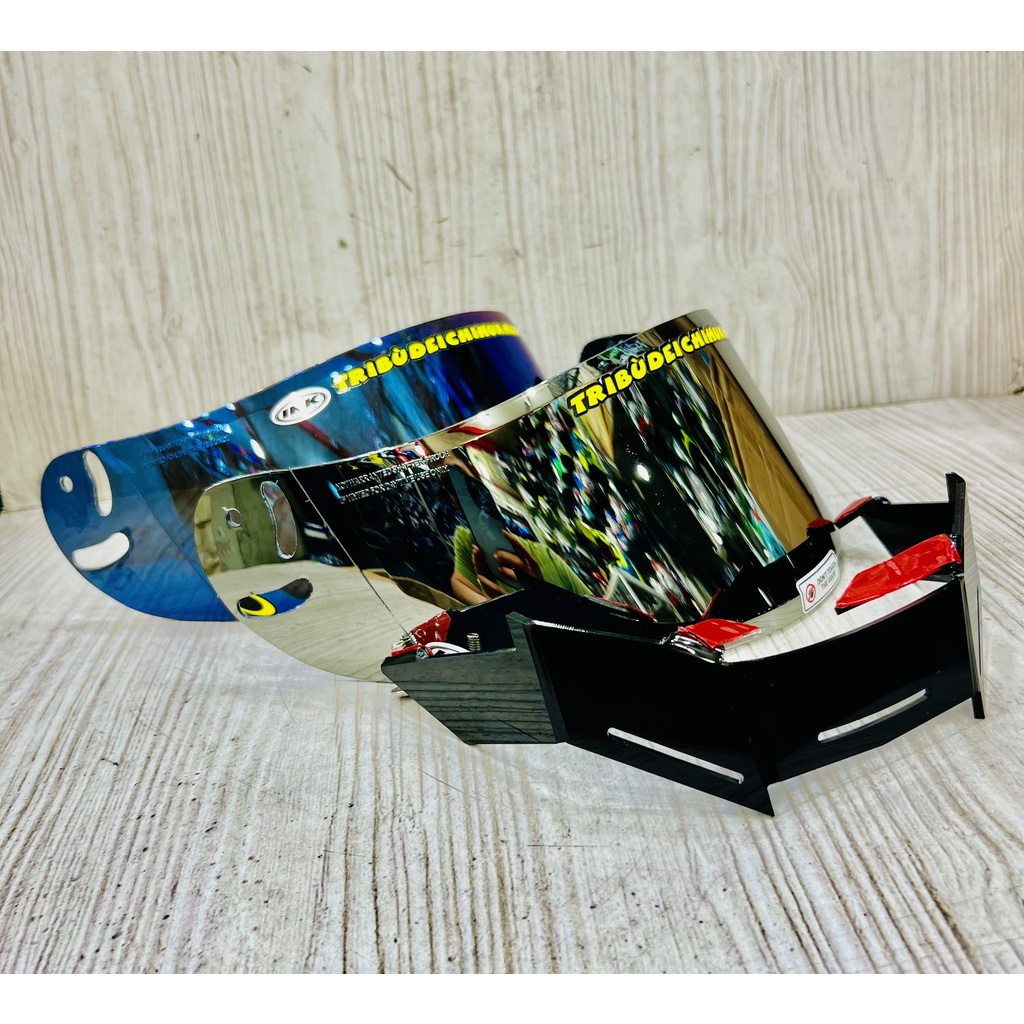 Jual KACA VISOR Spoiler Helm Ink Cl Max Semua Seri Aksesoris Helm Clmax ...