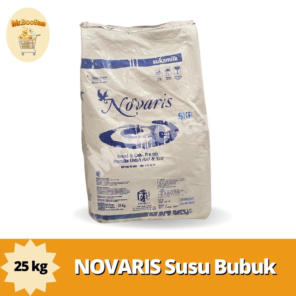 Jual NOVARIS Susu Bubuk 25kg - Susu Premix - Milk Replacer | Shopee ...