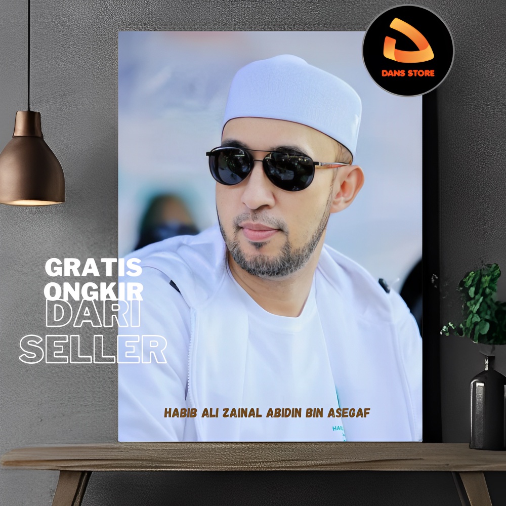 Jual Habib Bidin Foto Habib Ali Zaenal Abidin Poster Habib Poster Kyai ...