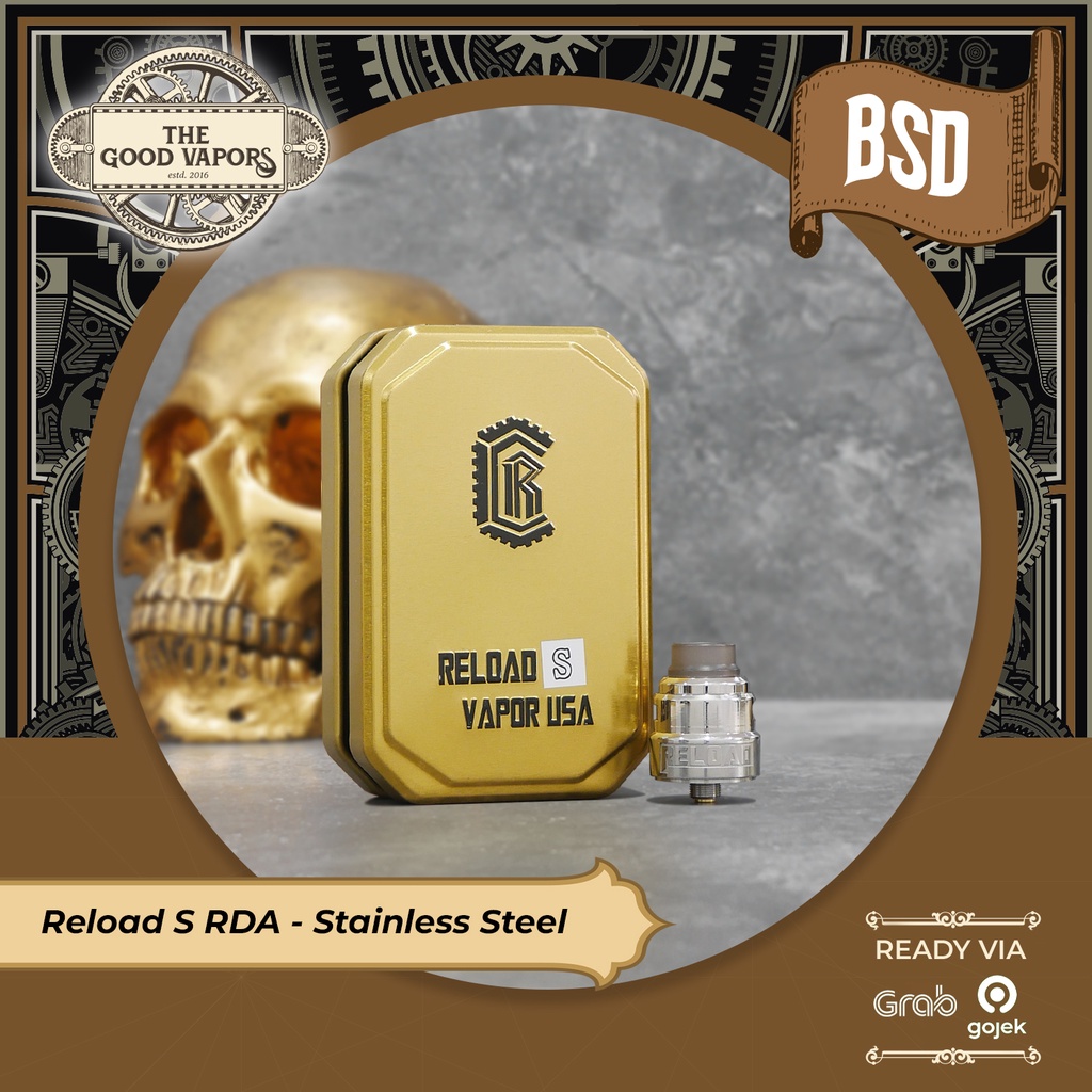 Jual Reload S RDA Authentic by Reload Vapor USA | Shopee Indonesia