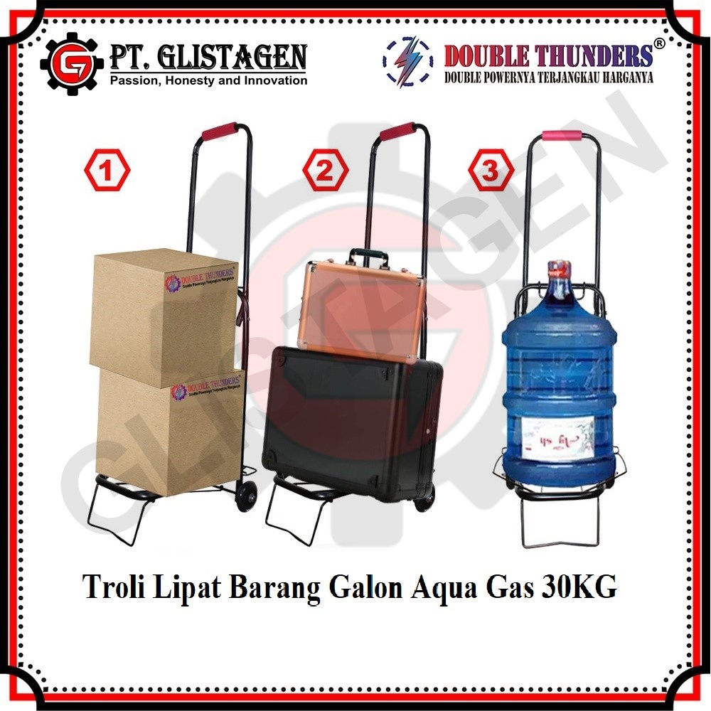 Jual Troli / Trolley / Trolli Lipat 30KG BESI Barang Galon Aqua Gas ...