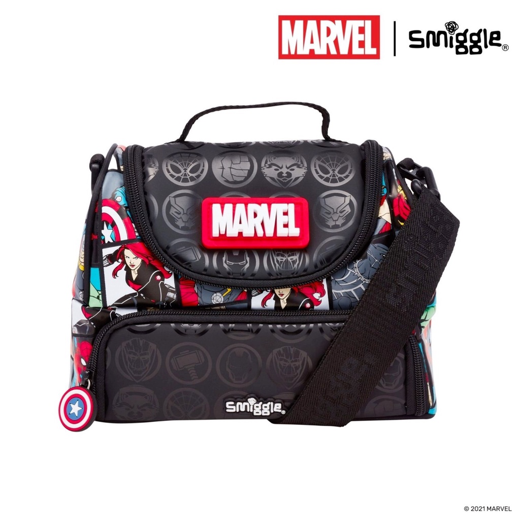 Jual SMIGGLE Double Decker Lunchbox Lunchbag Minecraft / Avengers ...