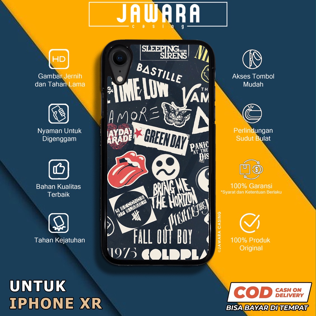 Jual Case iPhone XR Casing iPhone XR Jawara Casing [MSCB] Case Glossy ...