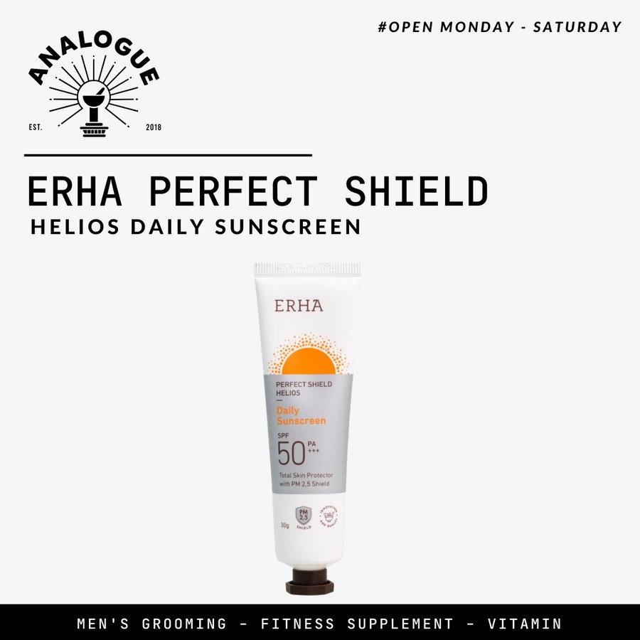 Jual Erha Perfect Shield Helios Daily Sunscreen SPF50 / PA+++ | Shopee Indonesia