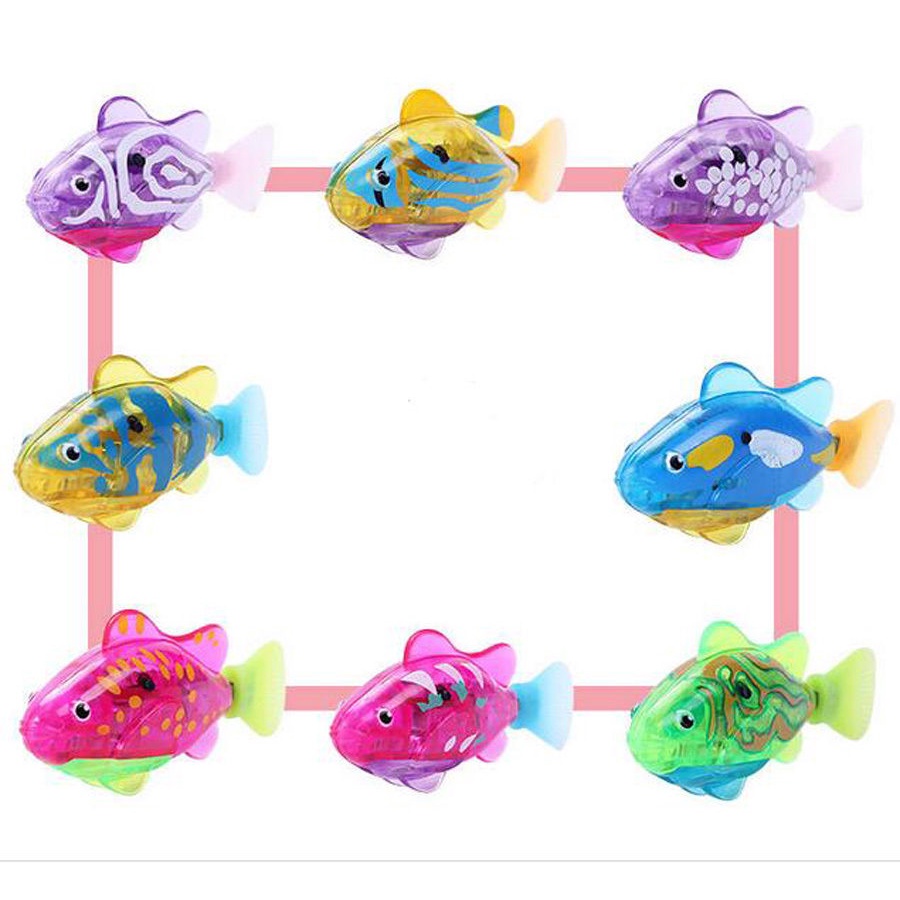 Jual Mainan Ikan Anak Electric Water Swim Fish Toy Hiasan Aquarium MAI ...