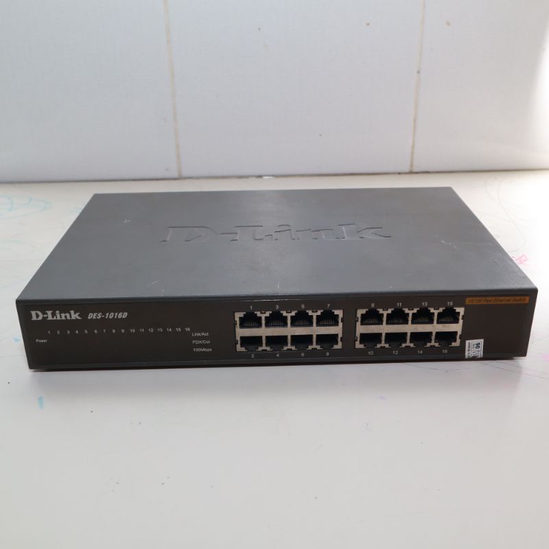 Jual Dlink Switch 16 port 10/100 second | Shopee Indonesia